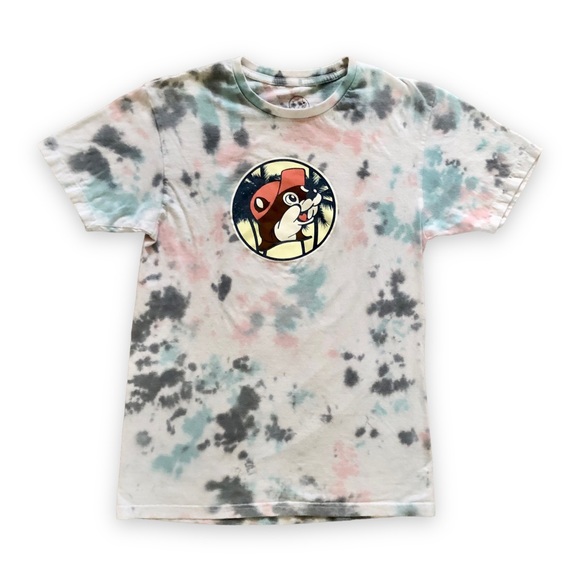 BUC-EE'S | Tops | Gone To Bucees Tie Dye Graphic Tshirt Gray Blue Pink ...